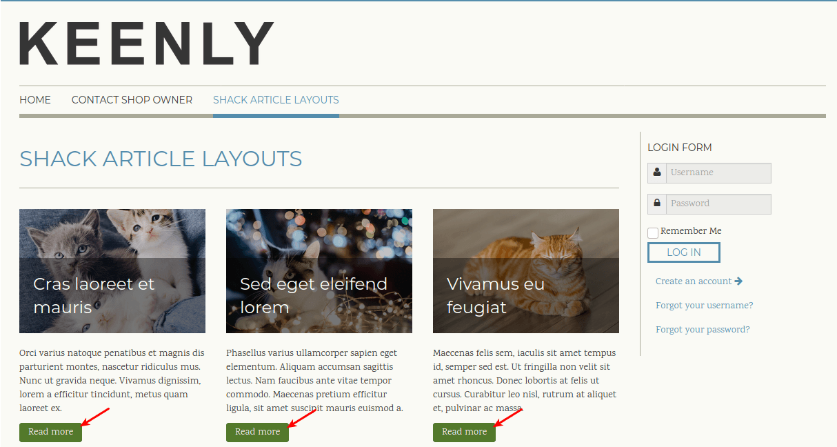 How to Customize the "Read more" Text in Shack Article Layouts ...